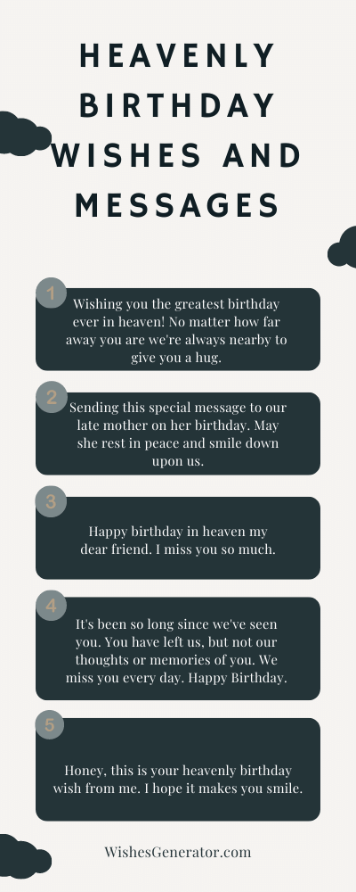 59 Happy Birthday in Heaven – Heavenly Birthday Wishes and Messages